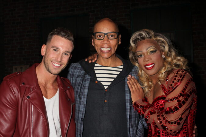 Photos: RuPaul Visits Todrick Hall at Kinky Boots | Playbill