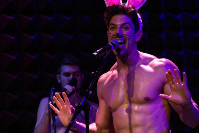 Lena Hall, Nick Adams, and Grace McLean Strip Down with The Skivvies ...