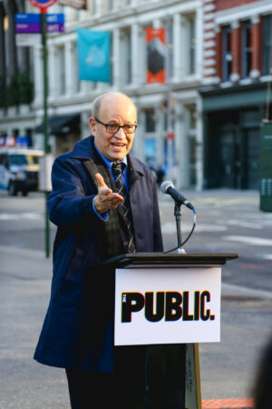 A Look at The Public Theater’s Joseph Papp Way Naming Ceremony | Playbill