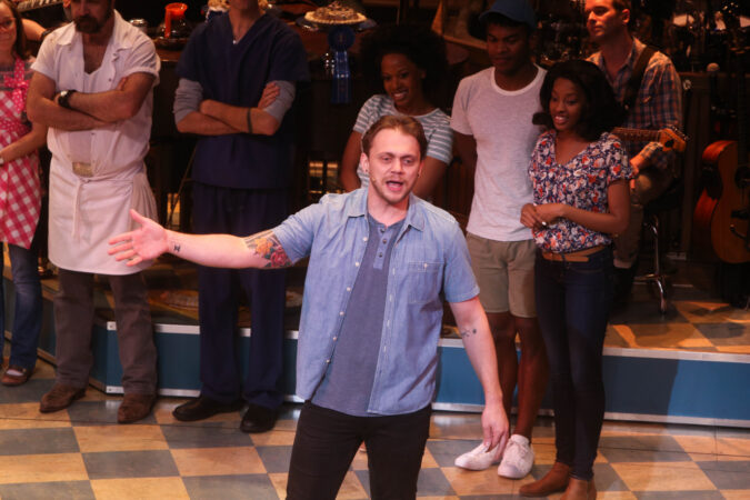 Watch as the Cast of Waitress Celebrates Original Company Members at ...