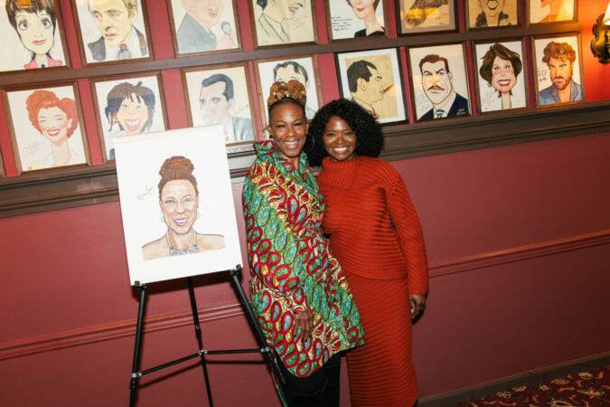 Photos: Kecia Lewis Receives Her Sardi's Portrait | Playbill