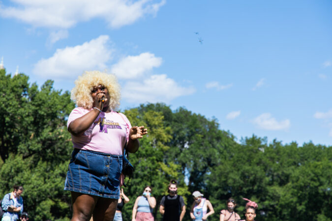 Go Inside the Trans March on Broadway, Organized by Sis | Playbill