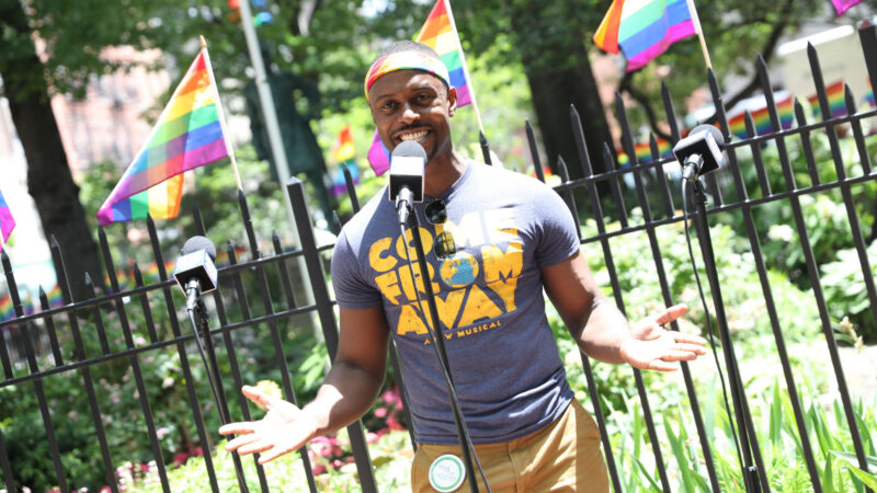 Watch the Cast of Come From Away Perform Outside The Stonewall Inn at ...