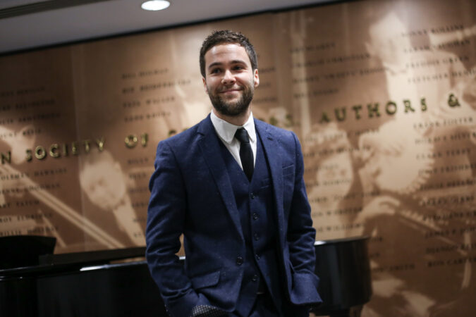 Photos: Lisa Kron and Daniel Zaitchik Awarded 27th Kleban Prize | Playbill