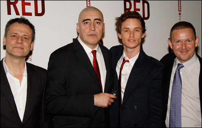 Alfred Molina and Alfred Enoch Talk Bringing Red to the Big Screen ...
