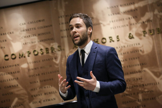 Photos: Lisa Kron and Daniel Zaitchik Awarded 27th Kleban Prize | Playbill