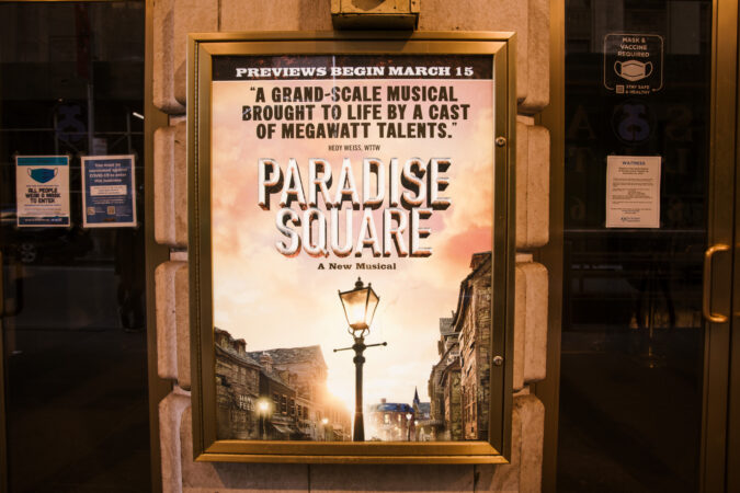 See Cast of Broadway's Paradise Square Celebrate New Front of House ...