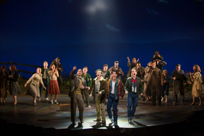 First Look at Kyle Selig and Cast in October Sky | Playbill