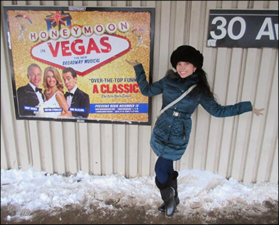 PHOTO EXCLUSIVE: A Two-Show Day With Catherine Ricafort at Broadway's ...