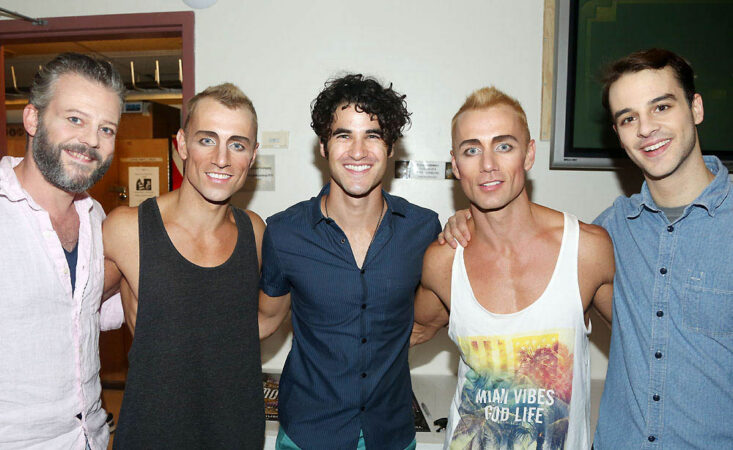 Photos! Darren Criss Takes In Cirque du Soleil’s Paramour | Playbill