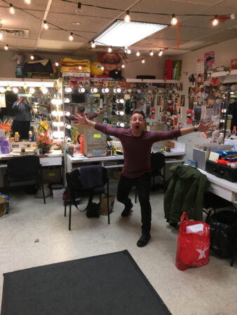 Follow Danny Skinner Through the Opening Night of SpongeBob SquarePants ...