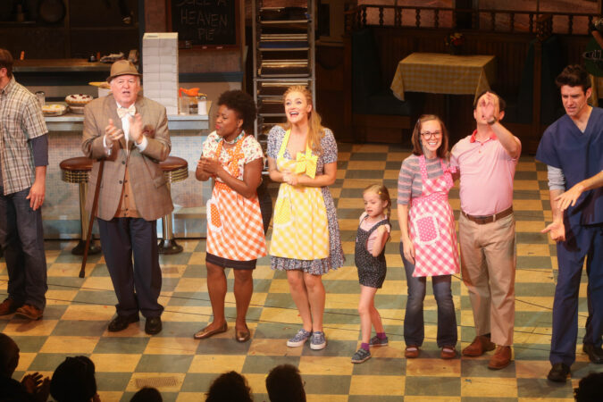 Watch as the Cast of Waitress Celebrates Original Company Members at ...