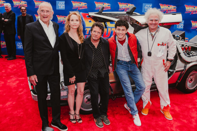 On the Red Carpet: The Cast and Creators of Back to the Future on What ...