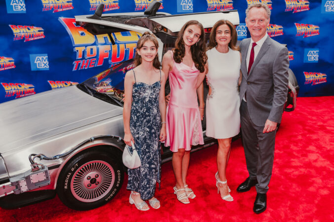 On the Red Carpet: Michael J. Fox, Christopher Lloyd, Lea Thompson ...