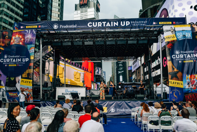 Go Inside the Curtain Up Broadway Festival Kick-Off Celebration in ...