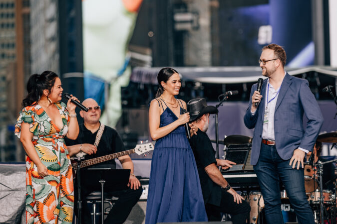 Go Inside the Curtain Up Broadway Festival Kick-Off Celebration in ...