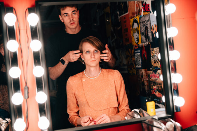 Photos: Linus Karp Gets Ready to Play Princess Diana at the Edinburgh ...