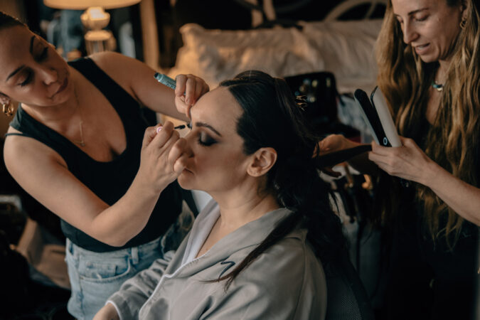 Her Time: Lempicka's Eden Espinosa Gets Ready for the Red Carpet in ...