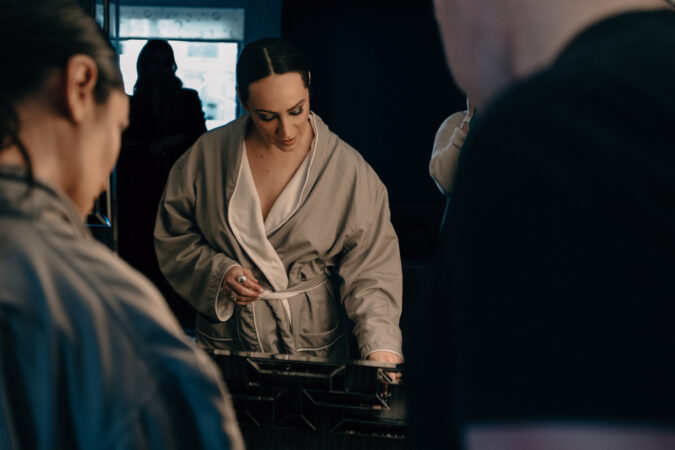 Her Time: Lempicka's Eden Espinosa Gets Ready for the Red Carpet in ...