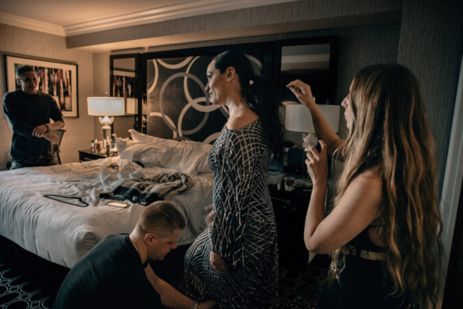 Her Time: Lempicka's Eden Espinosa Gets Ready for the Red Carpet in ...