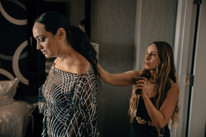 Her Time: Lempicka's Eden Espinosa Gets Ready for the Red Carpet in ...