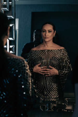 Her Time: Lempicka's Eden Espinosa Gets Ready for the Red Carpet in ...