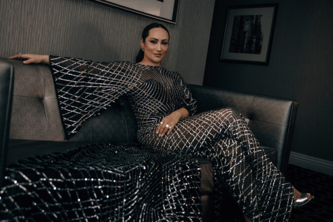 Her Time: Lempicka's Eden Espinosa Gets Ready for the Red Carpet in ...