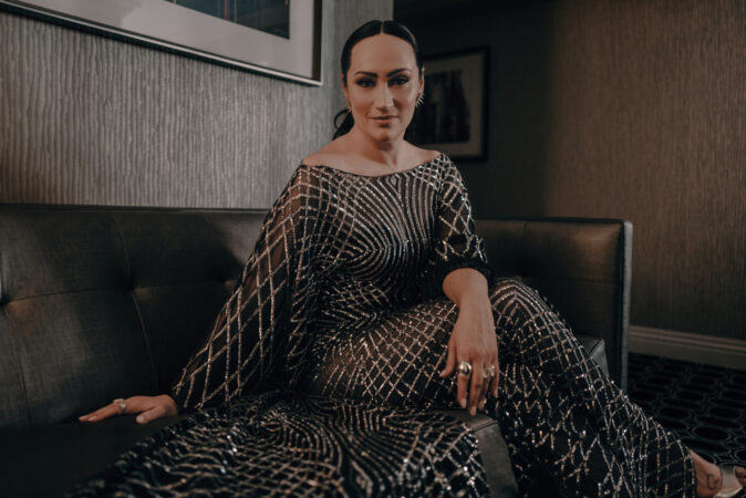 Her Time: Lempicka's Eden Espinosa Gets Ready for the Red Carpet in ...