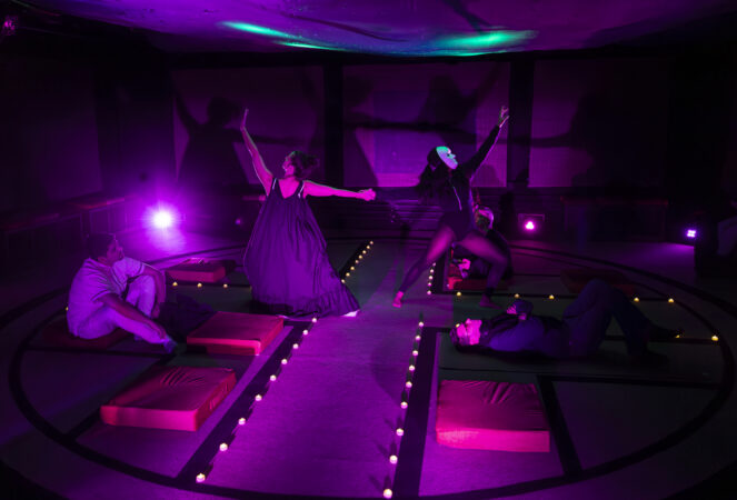 See Production Shots from INTAR Theatre's Fun with Panic Attacks | Playbill