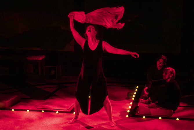 See Production Shots from INTAR Theatre's Fun with Panic Attacks | Playbill