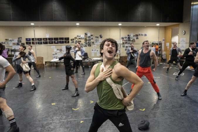 Photos: Go Inside Rehearsals for U.K. Premiere of Disney's Newsies ...