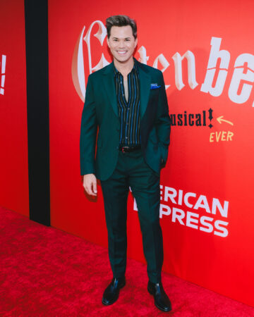 On the Red Carpet: Andrew Rannells and Josh Gad Create a Vintage ...