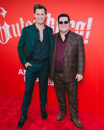 On the Red Carpet: Andrew Rannells and Josh Gad Create a Vintage ...
