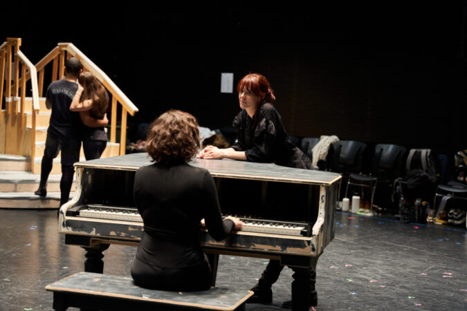 Photo Exclusive: Inside the Rehearsal Room for MCC Theater's Only Gold ...
