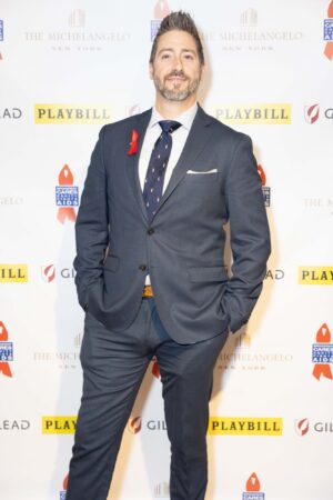 Mark MacKillop Bares it All to Raise Awareness for Broadway Cares ...