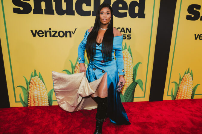 On the Red Carpet: The Cast of Shucked Share Why Comedy and Country ...