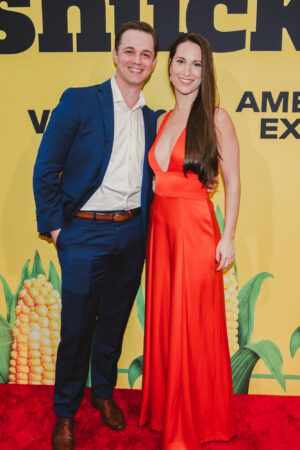 On the Red Carpet: The Cast of Shucked Share Why Comedy and Country ...