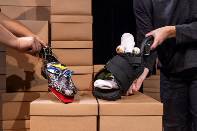 Meet the Shoes Who Walk Out on Their Owner in Simon and His Shoes ...