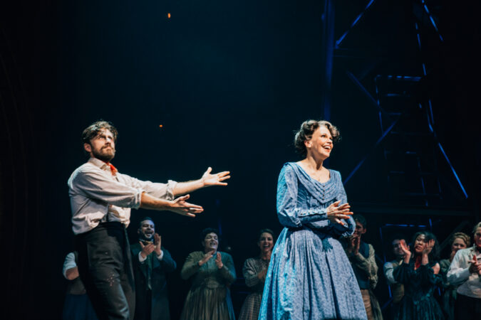Photos: See Aaron Tveit and Sutton Foster Take Their 1st Bows in ...