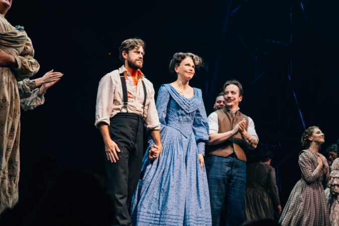 Photos: See Aaron Tveit and Sutton Foster Take Their 1st Bows in ...