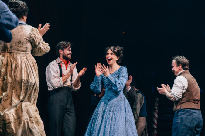 Photos: See Aaron Tveit and Sutton Foster Take Their 1st Bows in ...