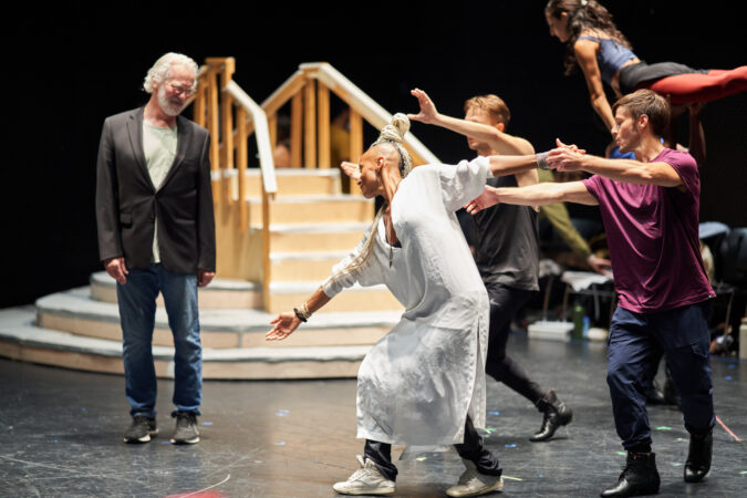 Photo Exclusive: Inside the Rehearsal Room for MCC Theater's Only Gold ...