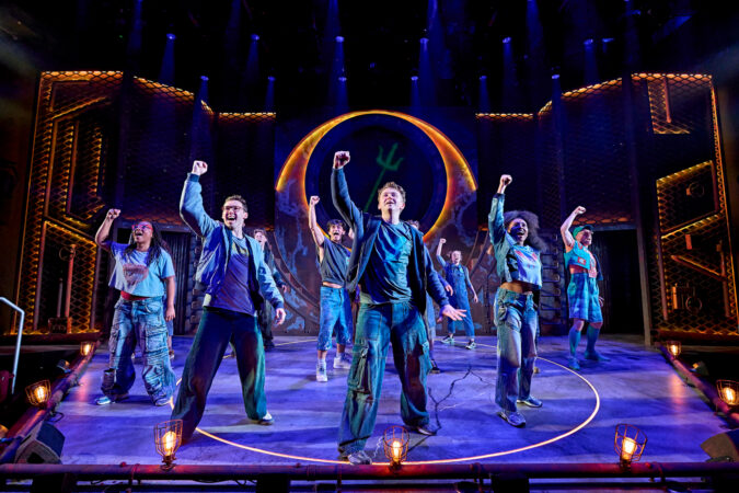 Photos: Morgan Gregory Leads New Cast of London's Lightning Thief ...