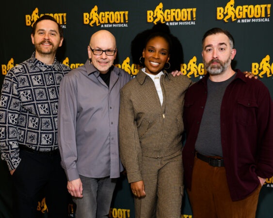 Photos: Cast of Off-Broadway's Bigfoot! Musical Meets the Press | Playbill