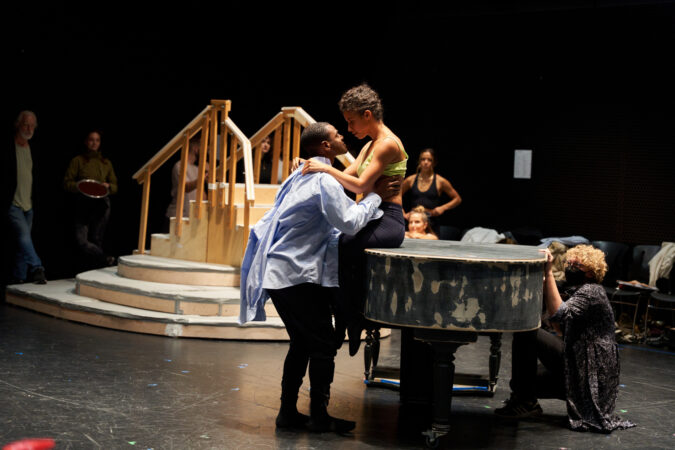 Photo Exclusive: Inside the Rehearsal Room for MCC Theater's Only Gold ...