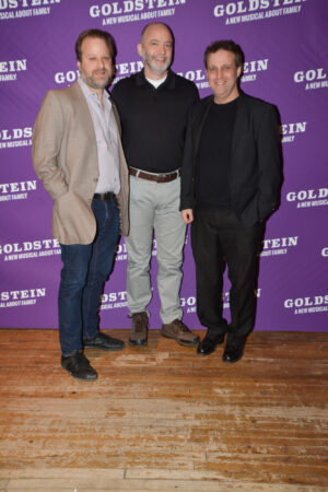 The Cast and Creative Team of Goldstein Meet the Press | Playbill
