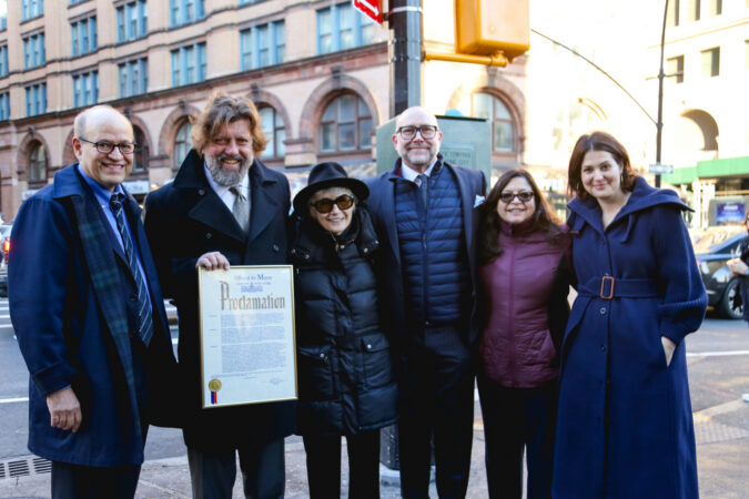 A Look at The Public Theater’s Joseph Papp Way Naming Ceremony | Playbill