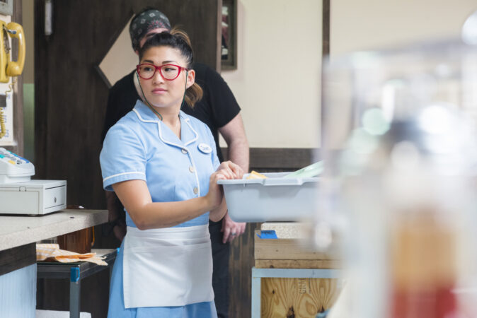 Take an Exclusive Behind-the-Scenes Look at the New Waitress Commercial ...