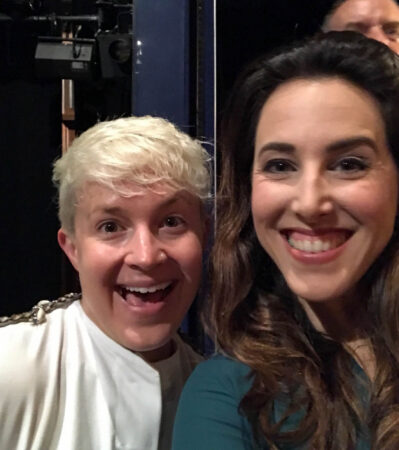 Follow Jessica Lea Patty Through the Bandstand Opening Night | Playbill