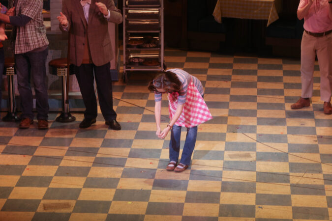 Watch as the Cast of Waitress Celebrates Original Company Members at ...